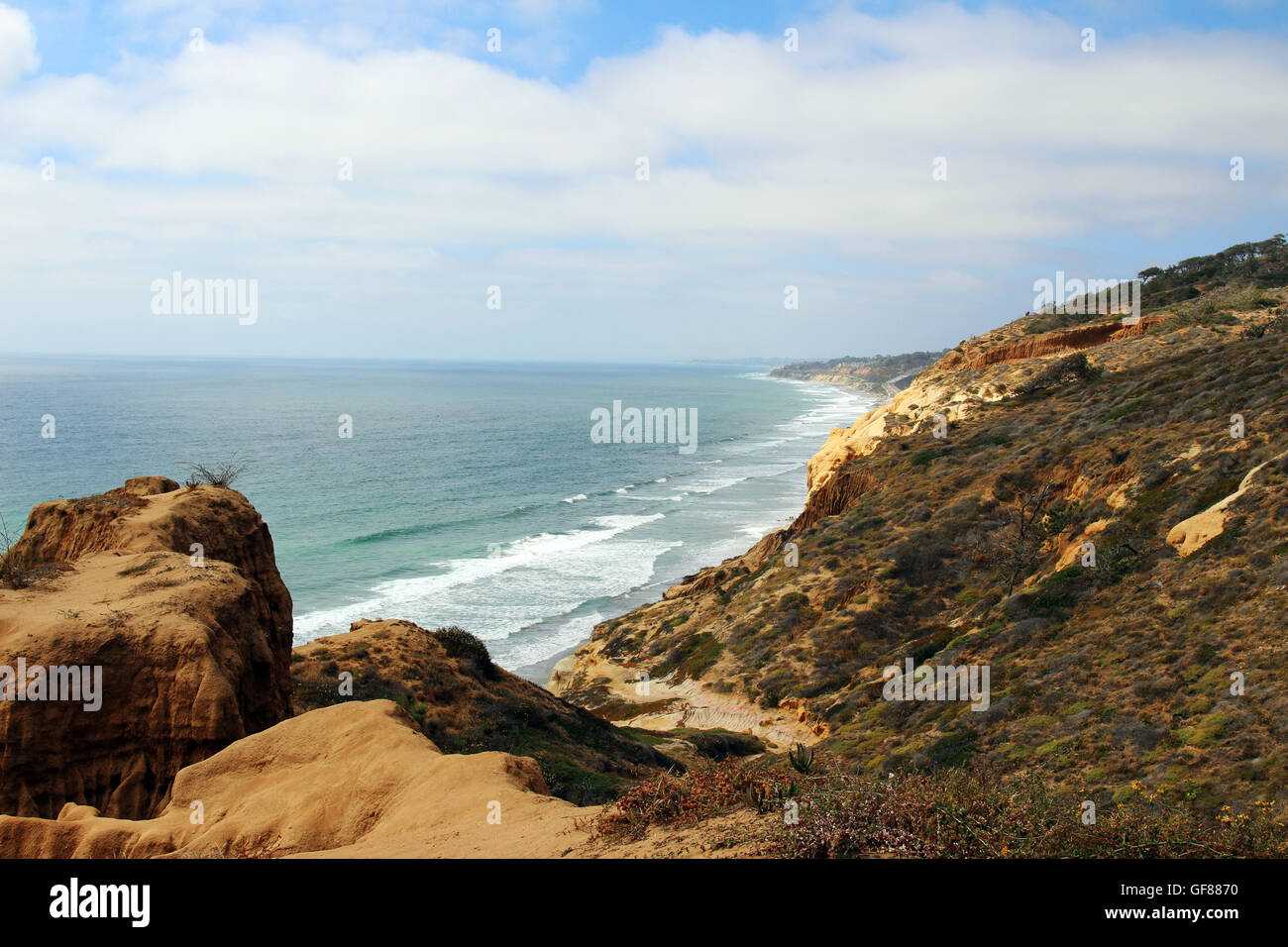 A view of the Pacific Ocean Stock Photo - Alamy