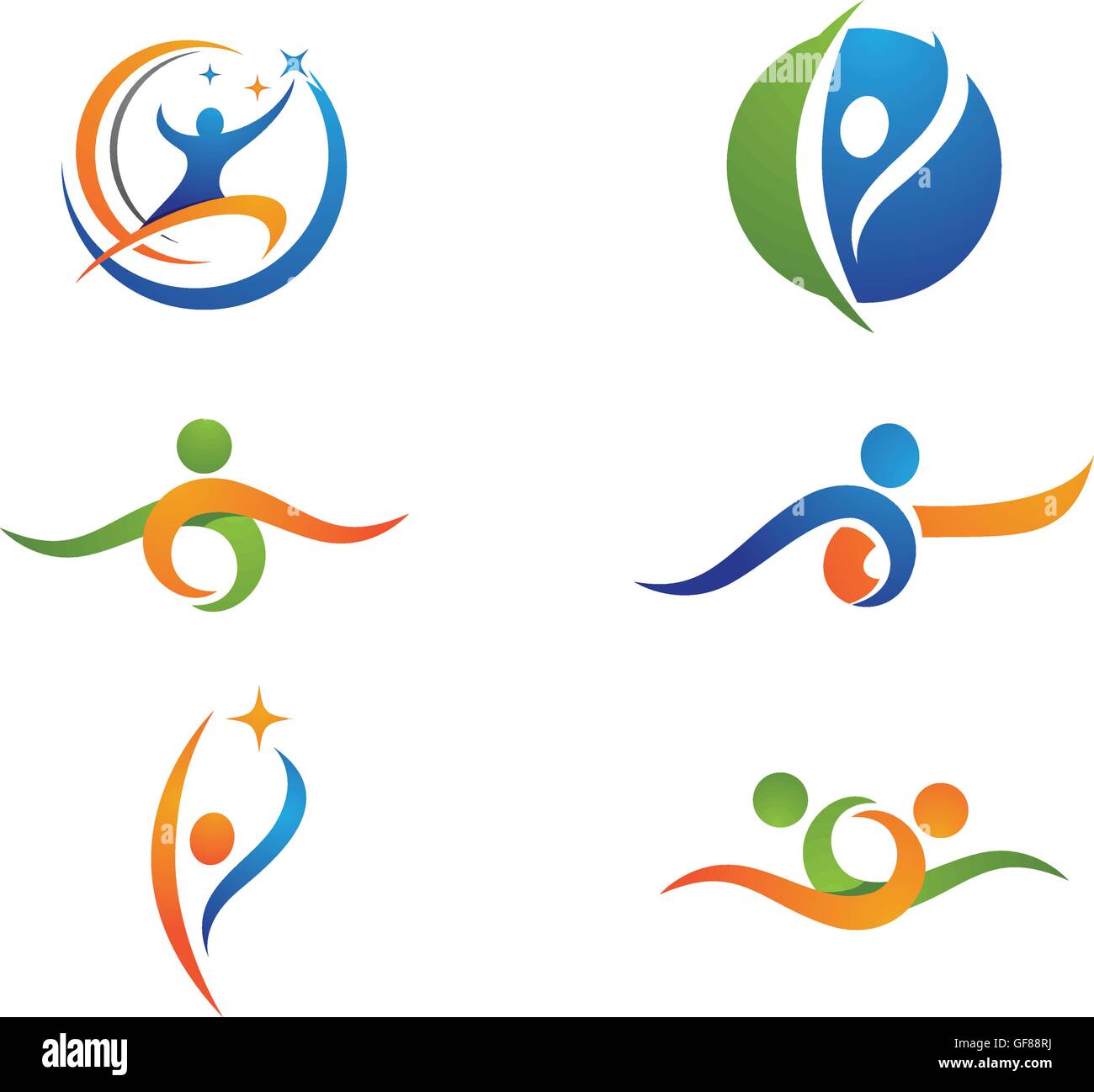 Health Logo Template Stock Vector Image & Art - Alamy