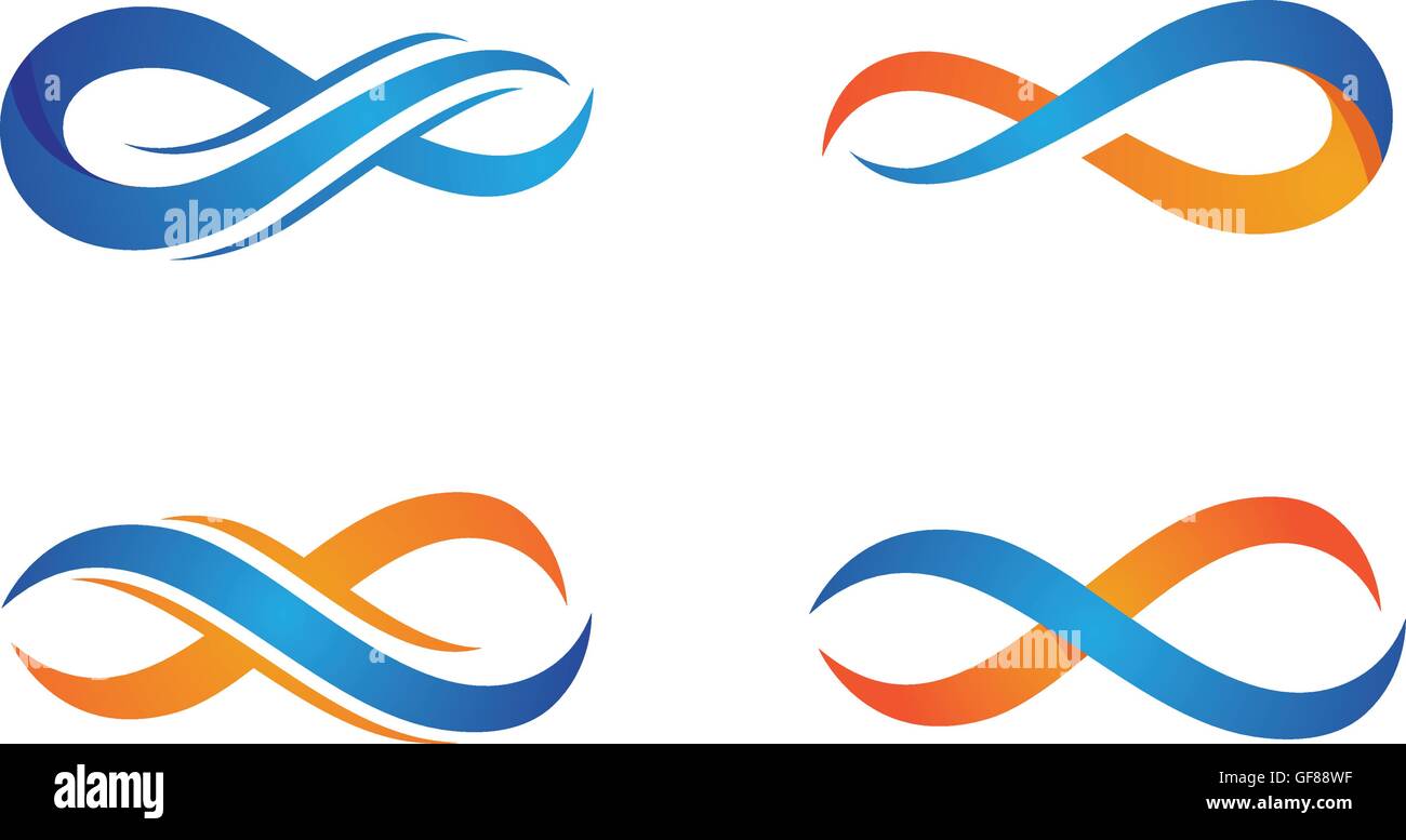 Infinity logo template Stock Vector Image & Art - Alamy