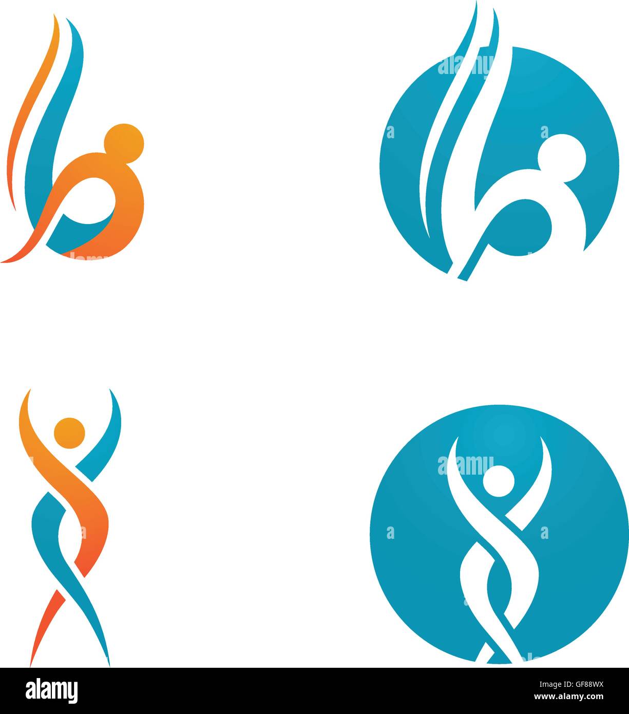 Health Logo Template Stock Vector Image & Art - Alamy