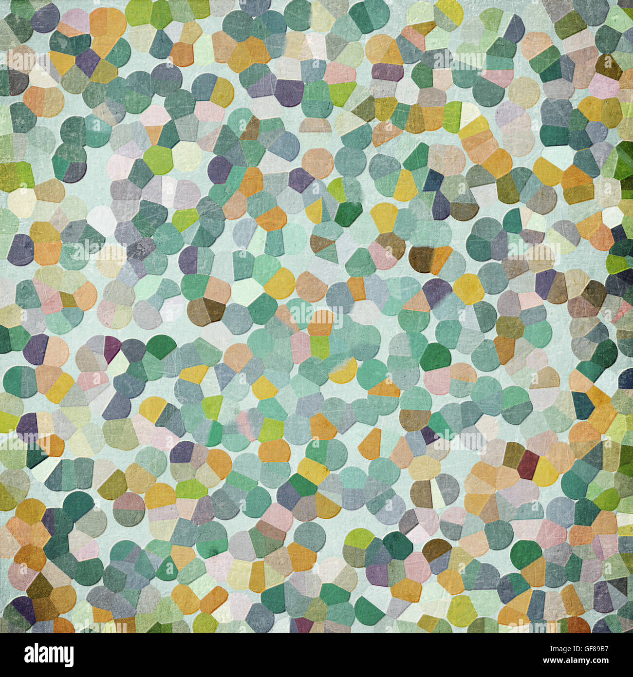 ornamental round pattern - dots background Stock Photo - Alamy