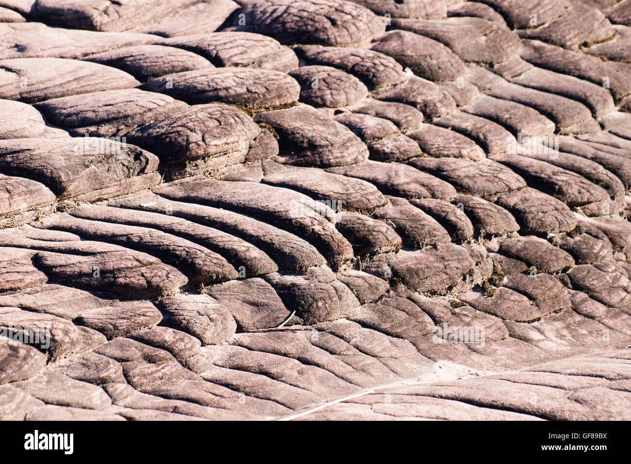 Layers of sedimentary sandstone rock Stock Photo - Alamy