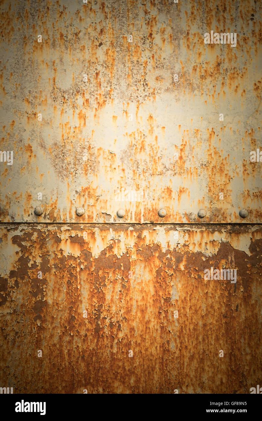 weathered steel texture and wall background. For product display and ...