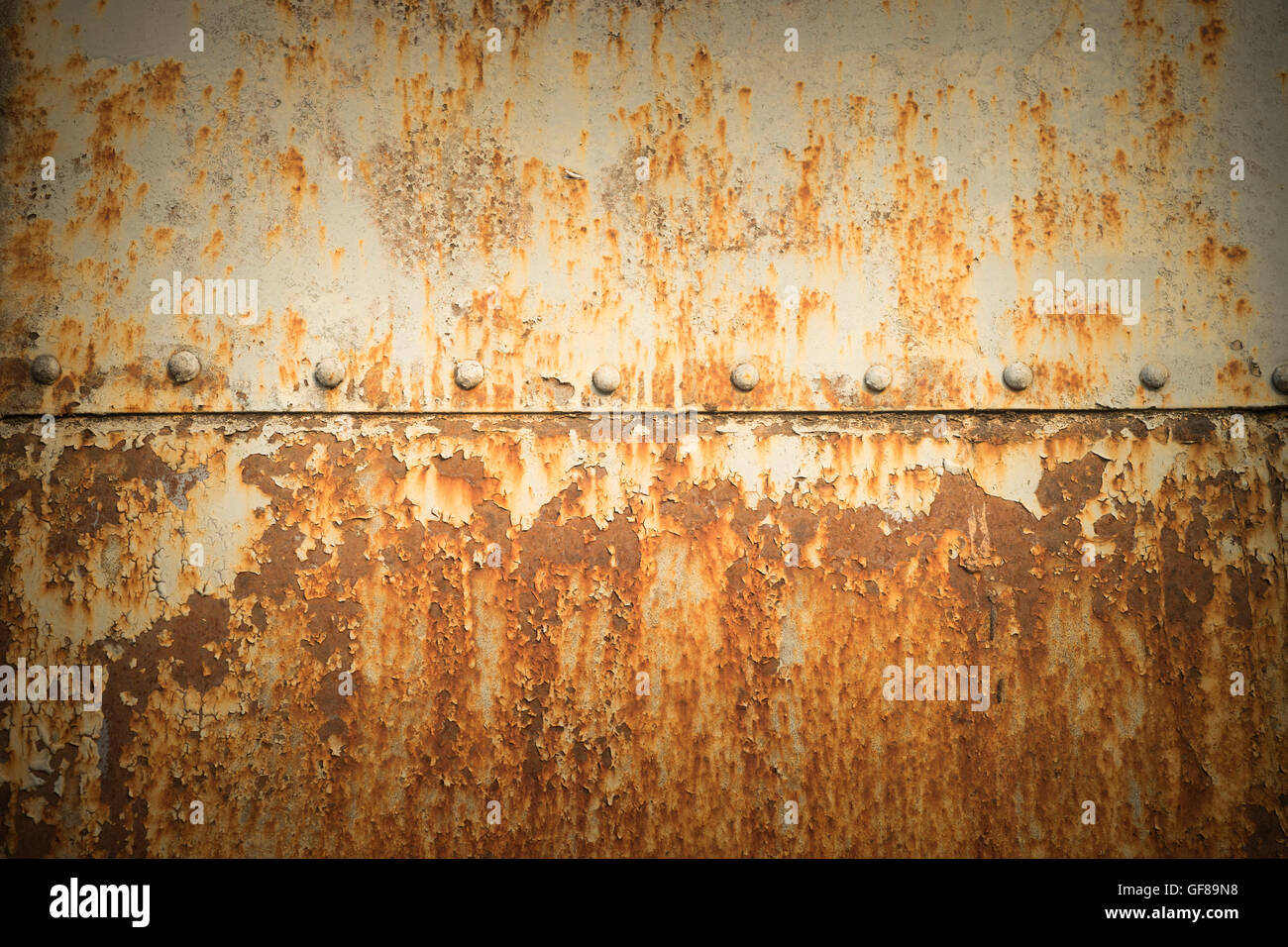 weathered steel texture and wall background. For product display and ...