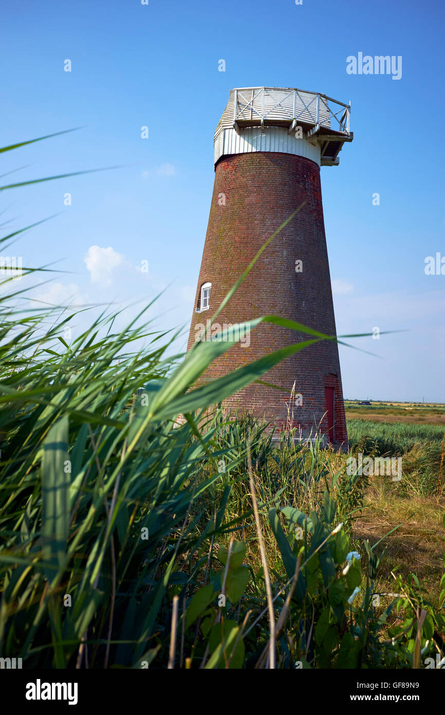 West Marsh Mill, West Somerton, Norfolk Broads, Norfolk, England, UK ...
