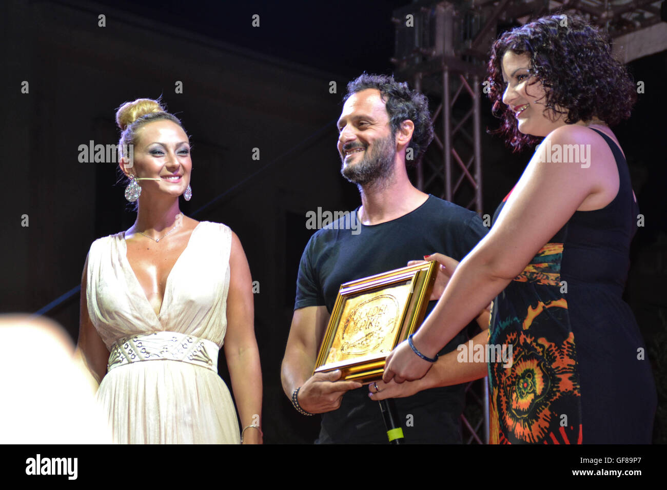 Vico Equense, Italy. 29th July, 2016. The Italian actor Fabio Troiano ...