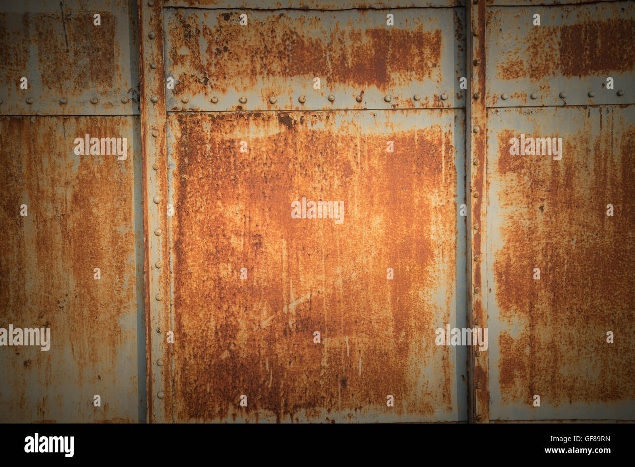weathered steel texture and wall background. For product display and ...