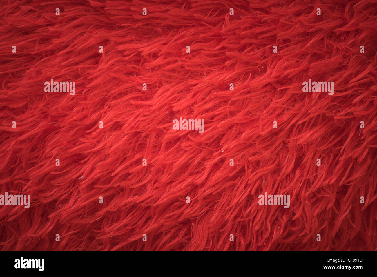 Soft red Fur Background Texture for Furniture Material Stock Photo - Alamy