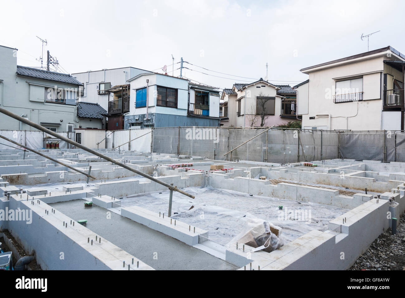 Tokyo construction site hi-res stock photography and images - Alamy