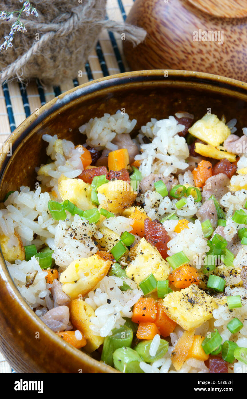 Vietnamese food, fried rice Stock Photo - Alamy