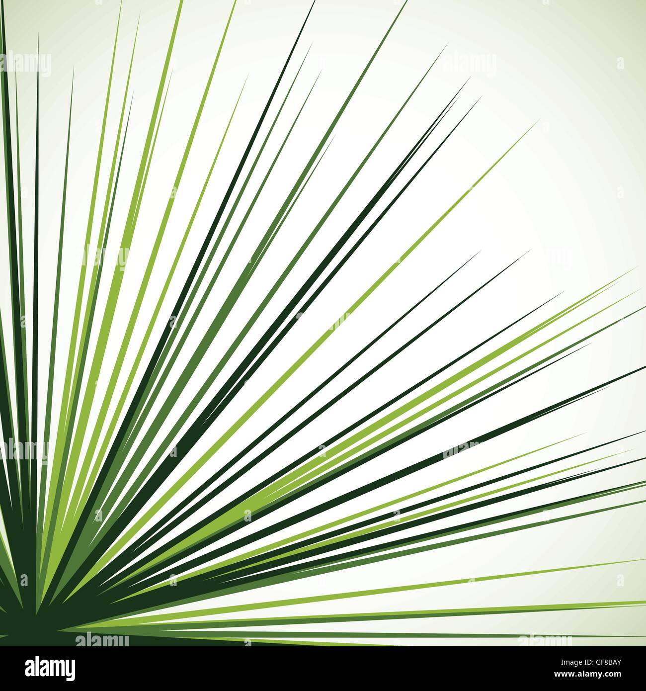 Abstract edgy graphic with radial lines spreading from corner. sharp ...