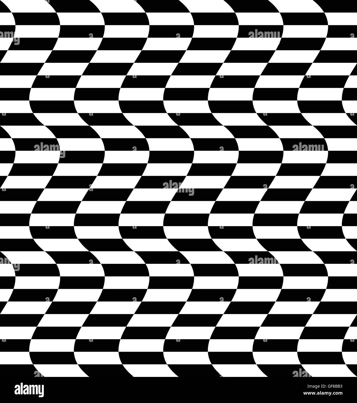 Repeatable distorted pattern with rectangles, black and white texture ...