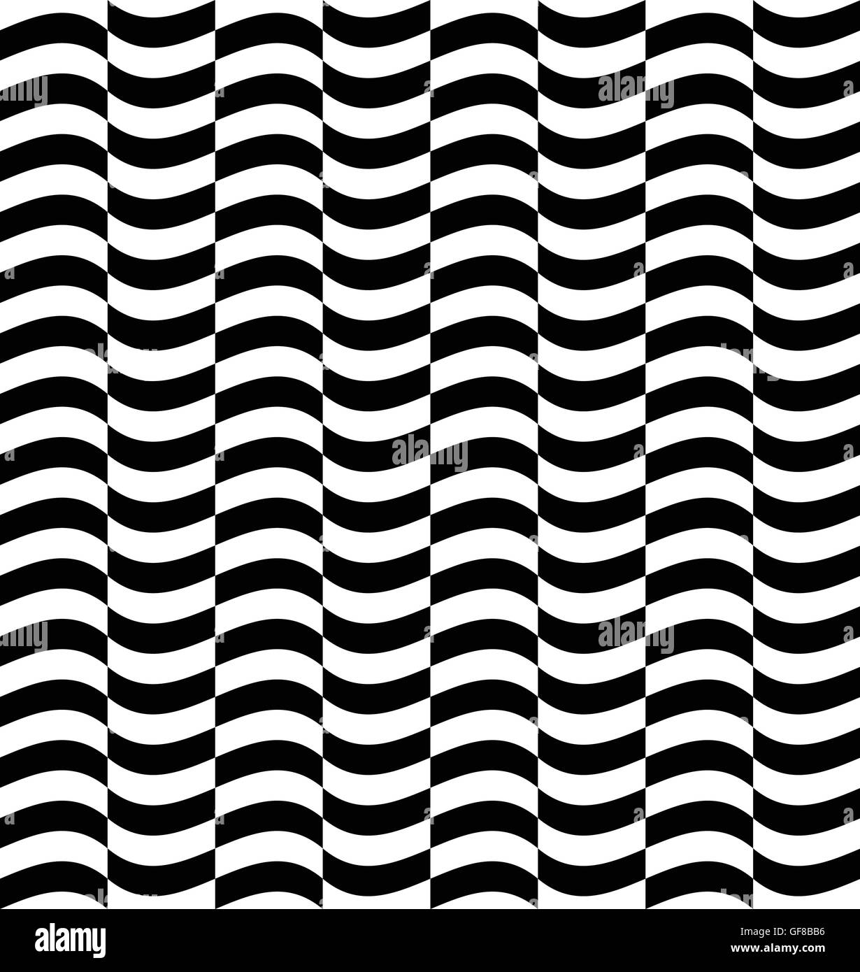 Repeatable distorted pattern with rectangles, black and white texture ...