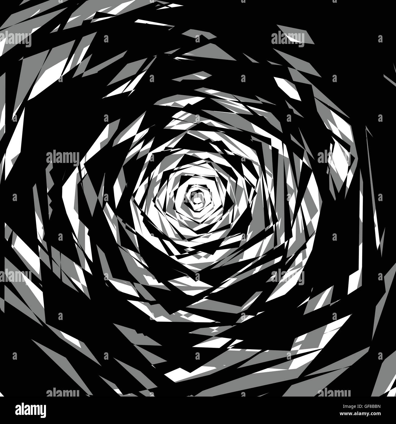 Colorless abstract edgy illustration, rough monochrome texture Stock ...