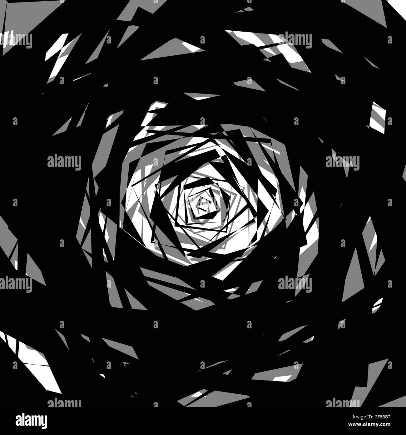 Colorless abstract edgy illustration, rough monochrome texture Stock ...