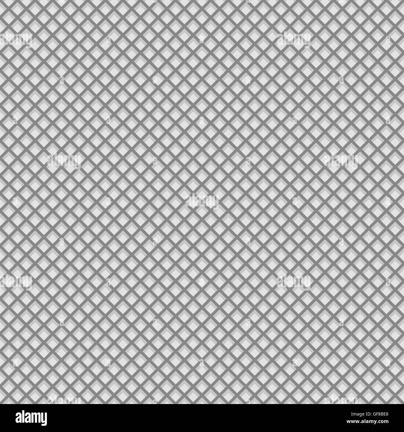 Regular Grid Mesh Pattern With Shadow Seamlessly Repeatable Cellular
