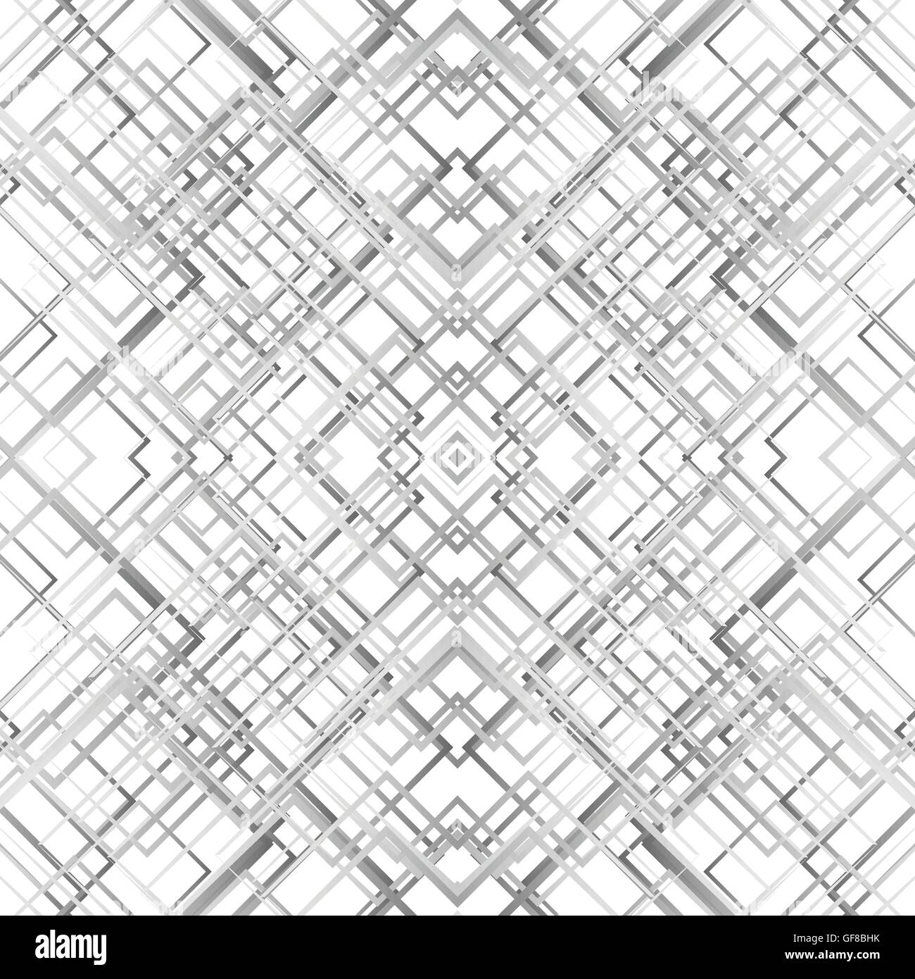 Geometric Grid Mesh Seamlessly Repeatable Pattern Monochrome