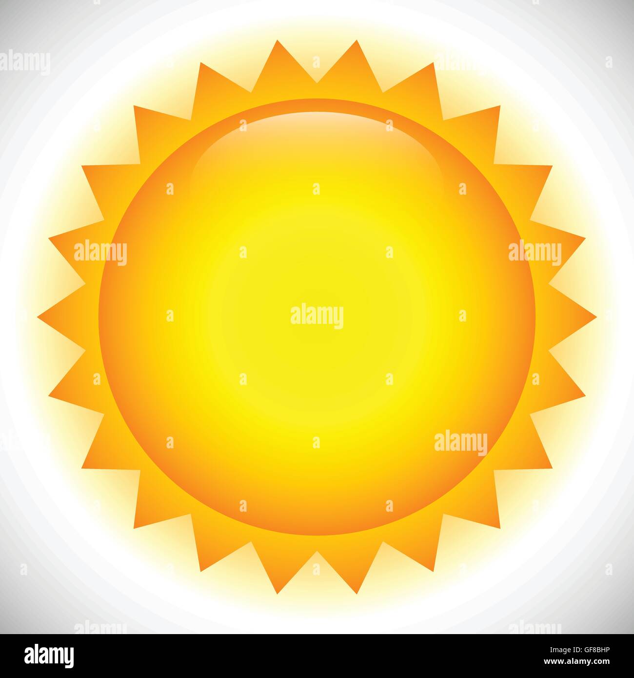 Simple sun clip-art, illustration for summer, weather, nature, outdoor ...