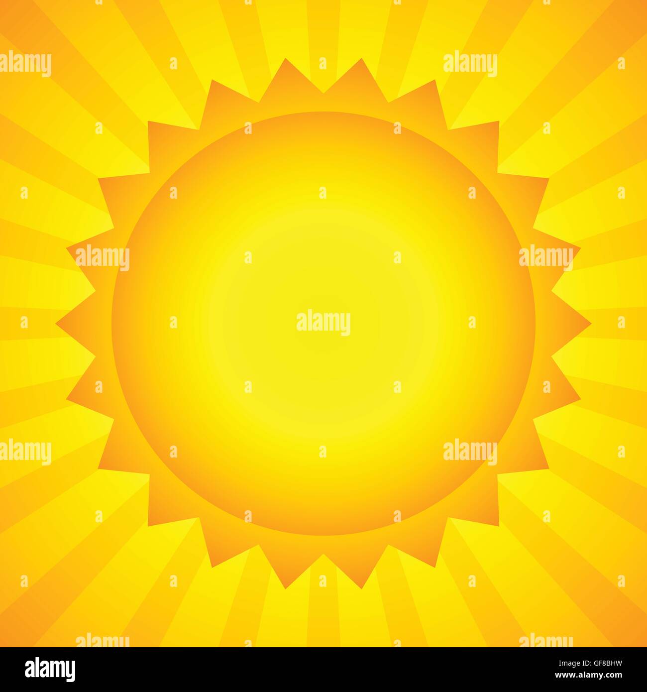 Simple sun clip-art, illustration for summer, weather, nature, outdoor ...