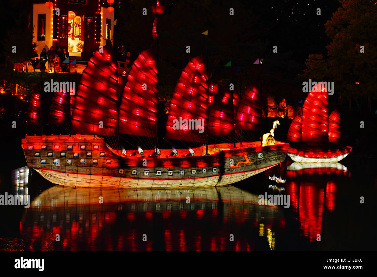 The seven voyages of Zheng He is the theme for the Chinese Lanterns at ...