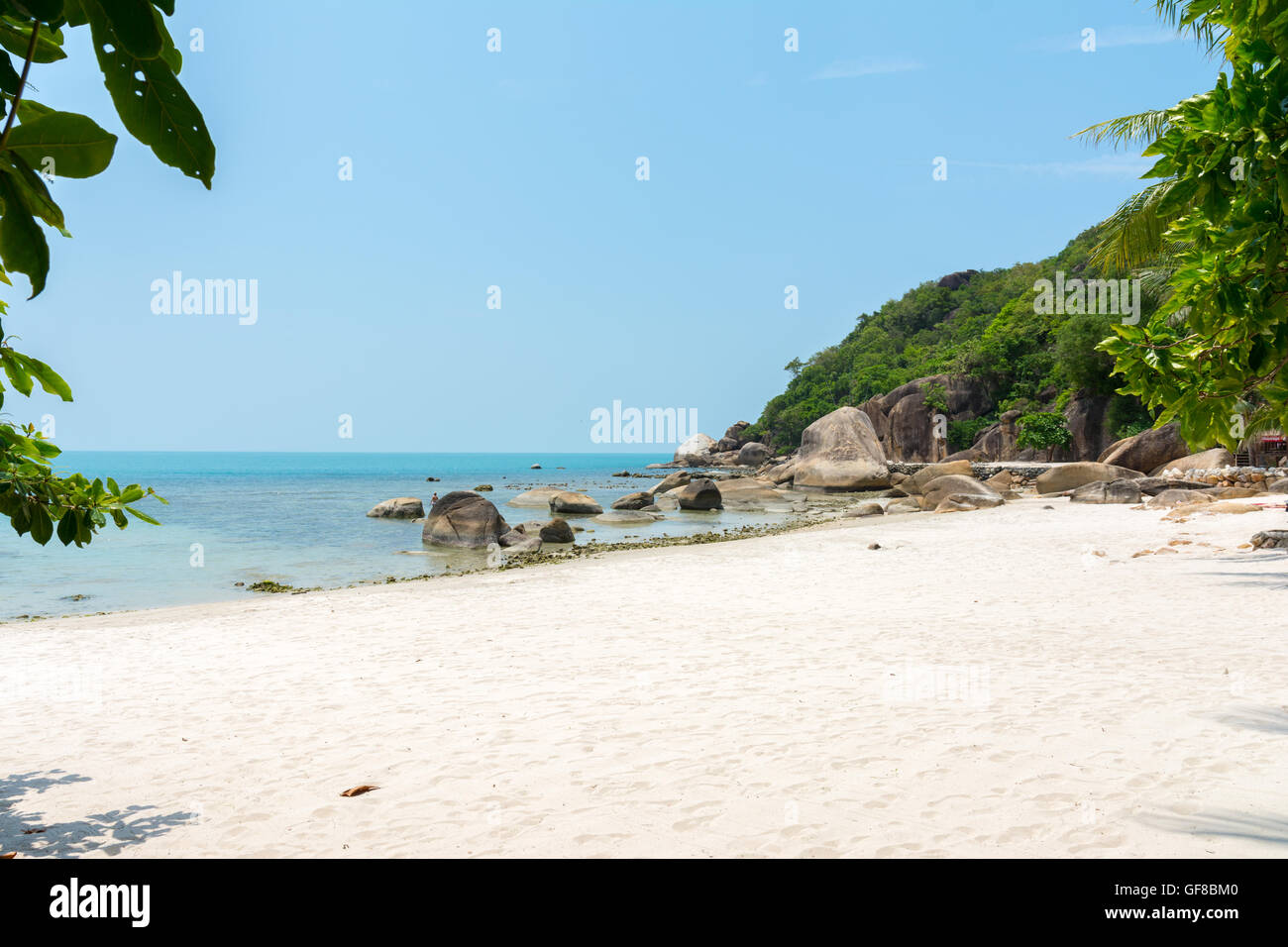 Crystal Bay, Silver Beach beach view at Koh Samui island, Thailand ...