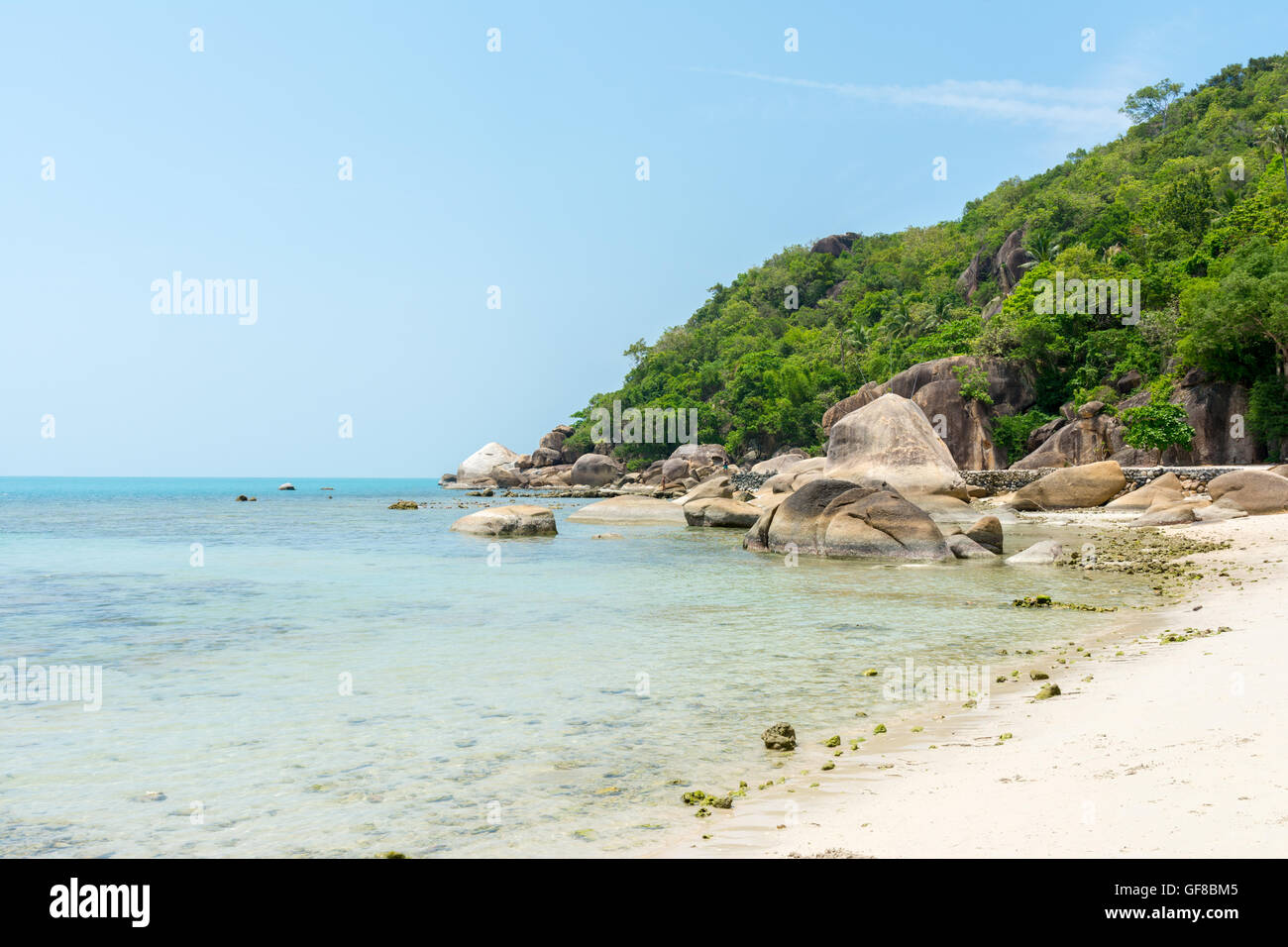 Crystal Bay, Silver Beach beach view at Koh Samui island, Thailand ...