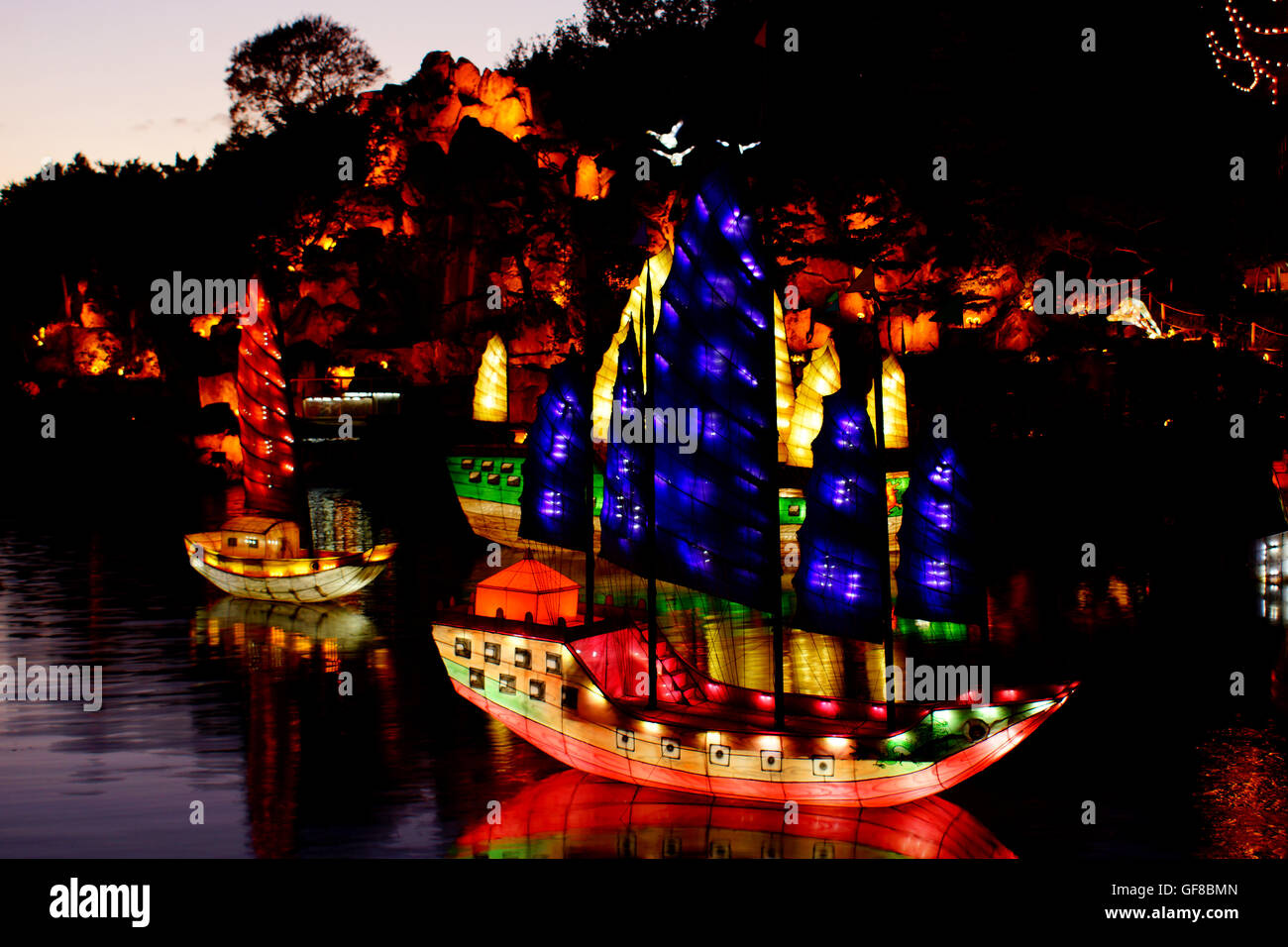 The seven voyages of Zheng He is the theme for the Chinese Lanterns at ...
