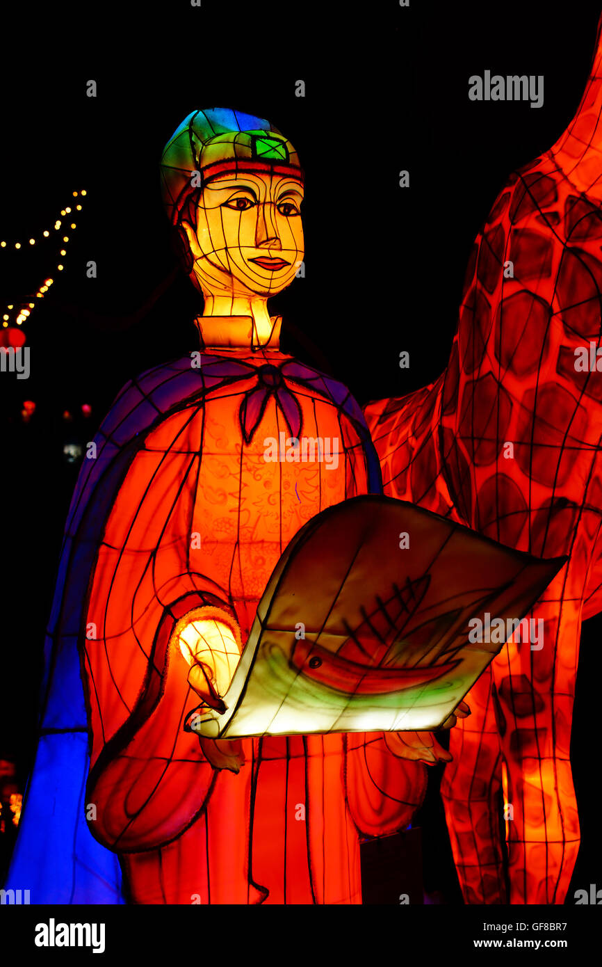 The seven voyages of Zheng He is the theme for the Chinese Lanterns at ...