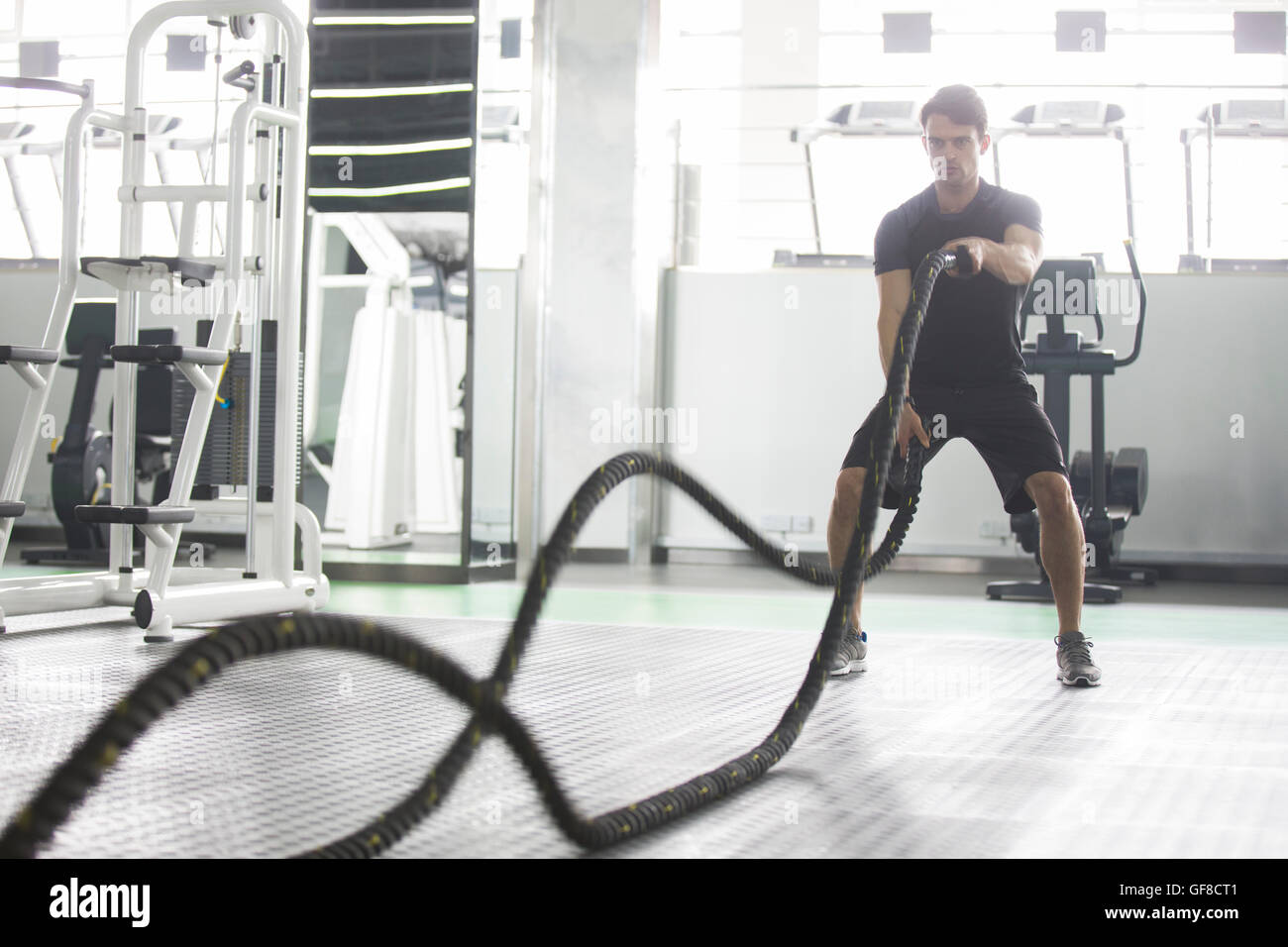 Battling rope hi-res stock photography and images - Alamy