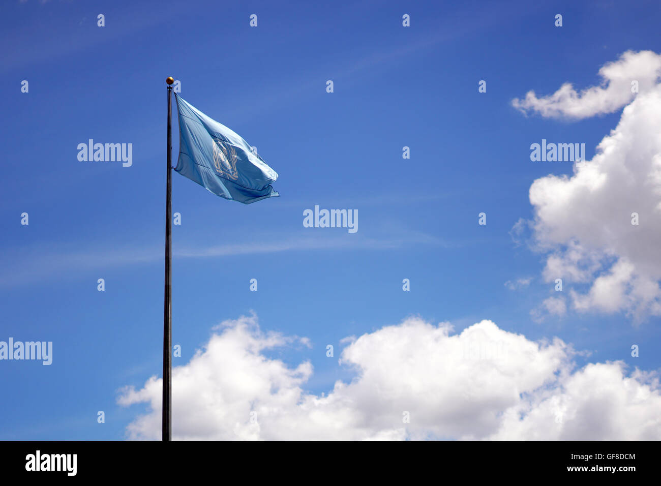 United nations human rights flag hi-res stock photography and images ...