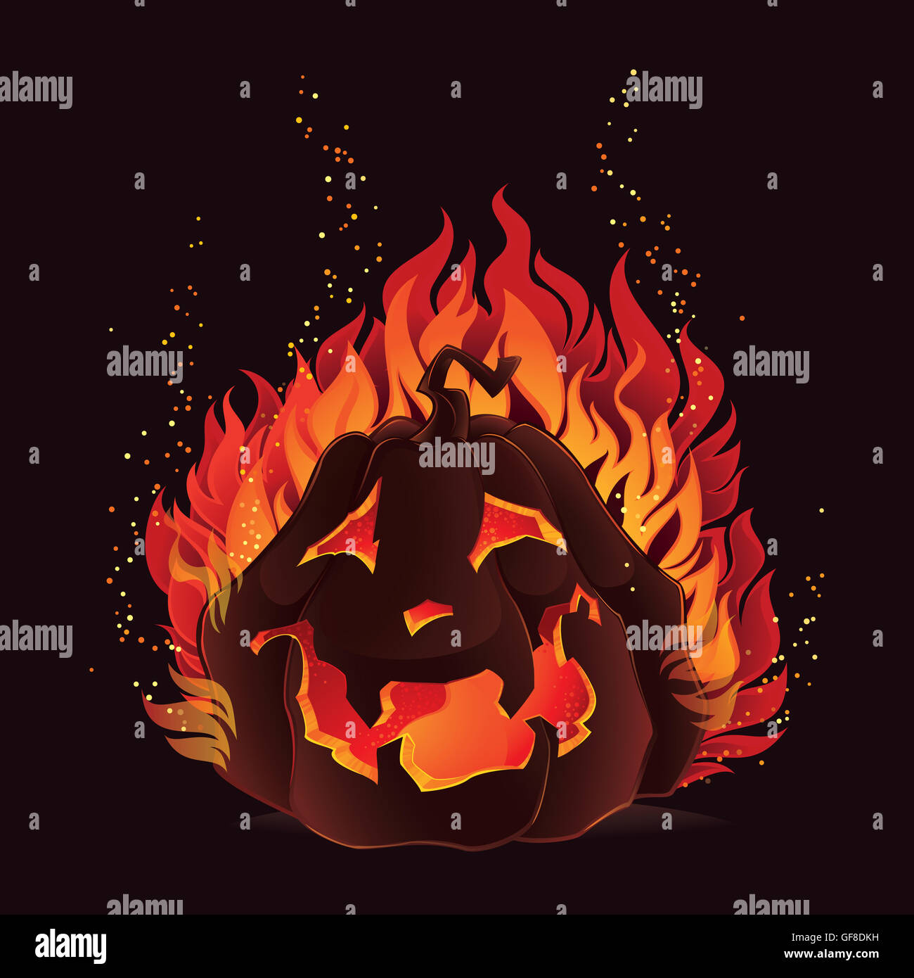 Pumpkin ghost rider hi-res stock photography and images - Alamy