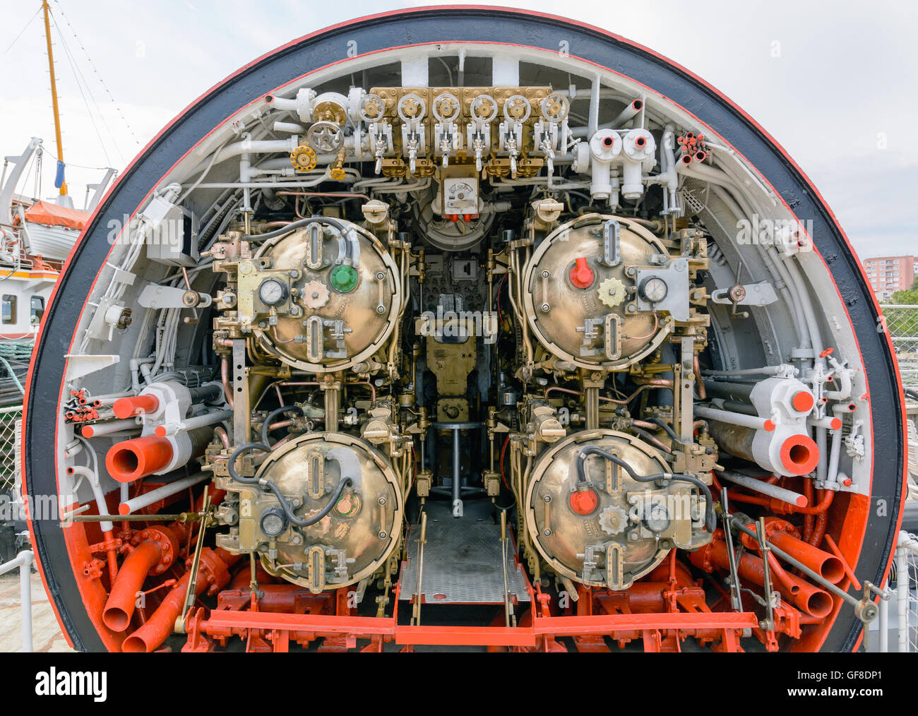 Interior view submarine control hi-res stock photography and images - Alamy