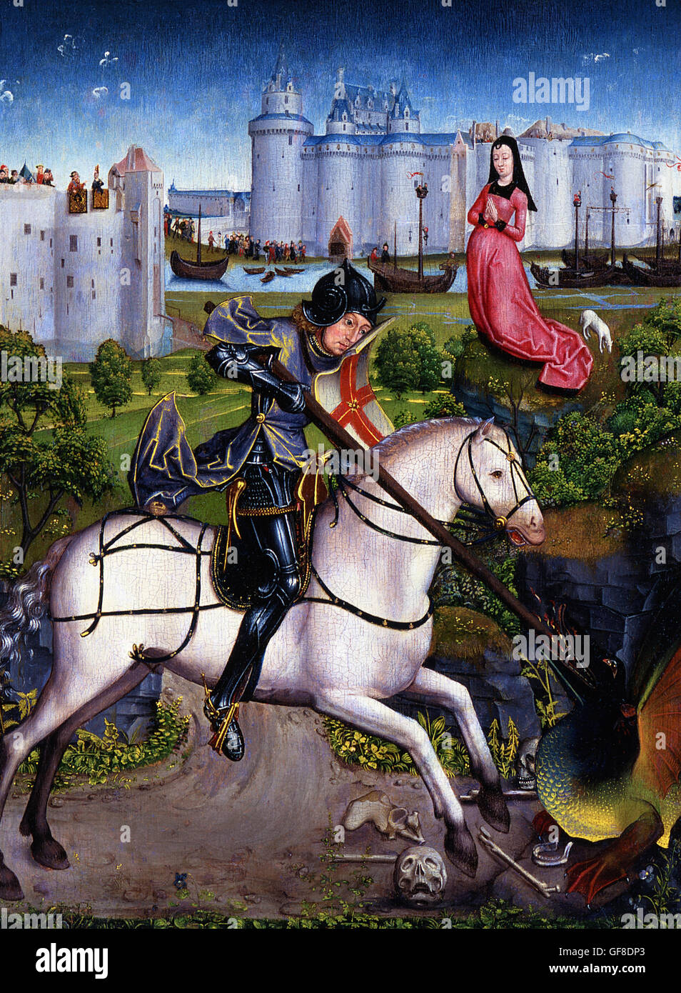 Saint george and the dragon hi-res stock photography and images - Alamy