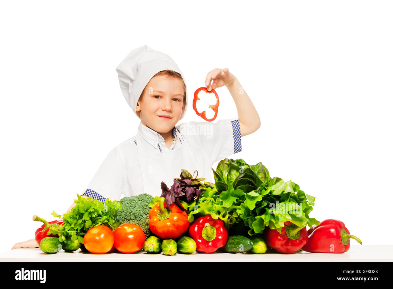 Kids cooking playing hi-res stock photography and images - Alamy