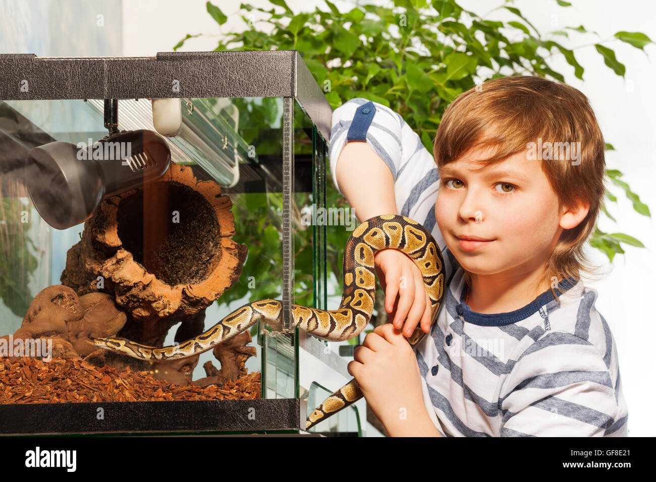 Kids with python hi-res stock photography and images - Alamy