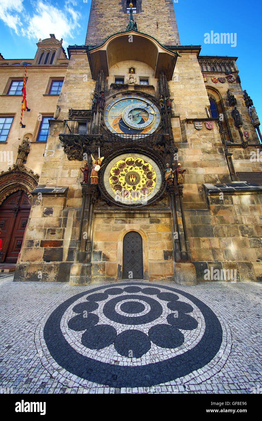 Prague astronomical clock orloj hi-res stock photography and images - Alamy