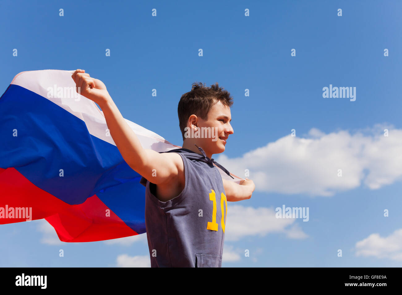 Russian teenager boy hi-res stock photography and images - Alamy