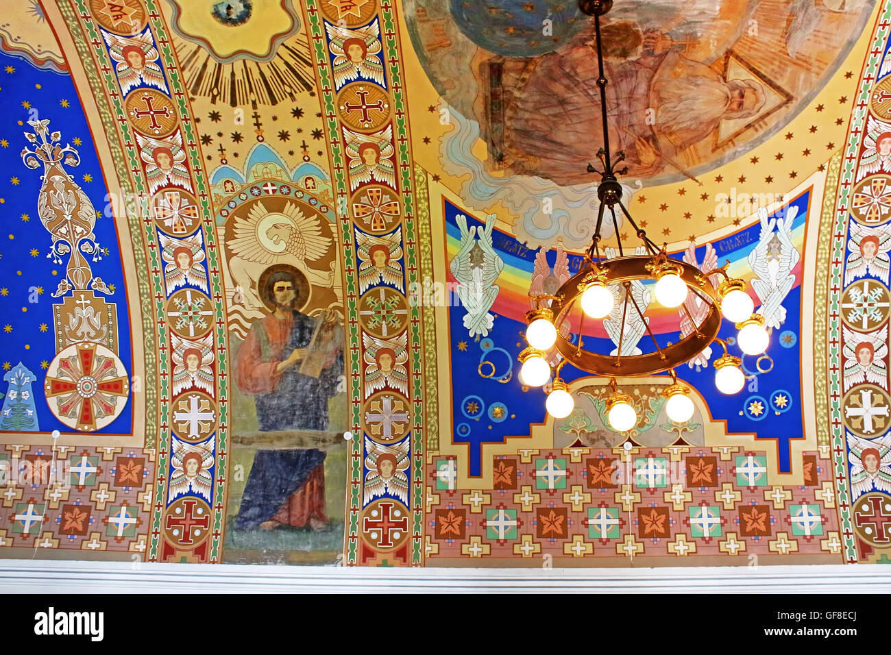 Hand painted ceiling hi-res stock photography and images - Alamy