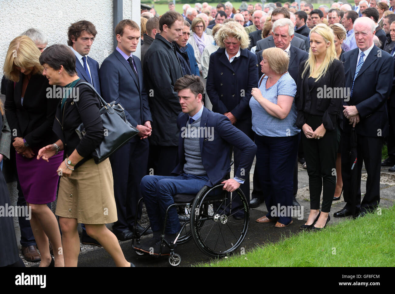 Former jockey robbie mcnamara attends funeral jockey jt mcnamara hi-res ...