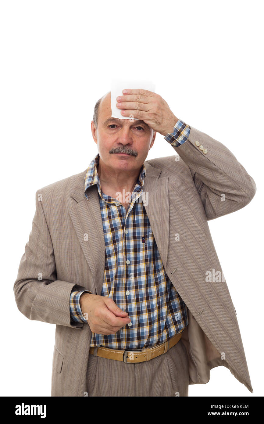 Wipe sweat heat hi-res stock photography and images - Alamy