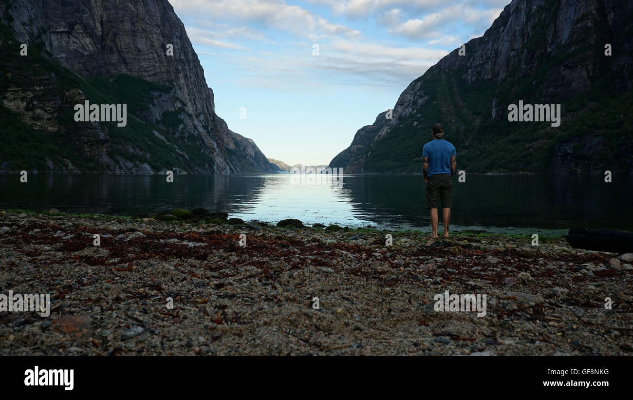 Lysebotn fjord hi-res stock photography and images - Alamy