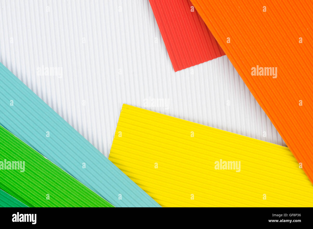 sheets of multicolored paper background texture Stock Photo - Alamy