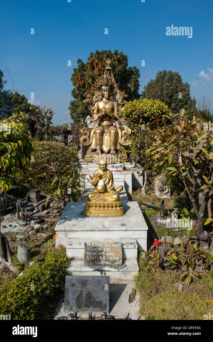 Nepal, Katmandu, Kopan monastery Stock Photo - Alamy