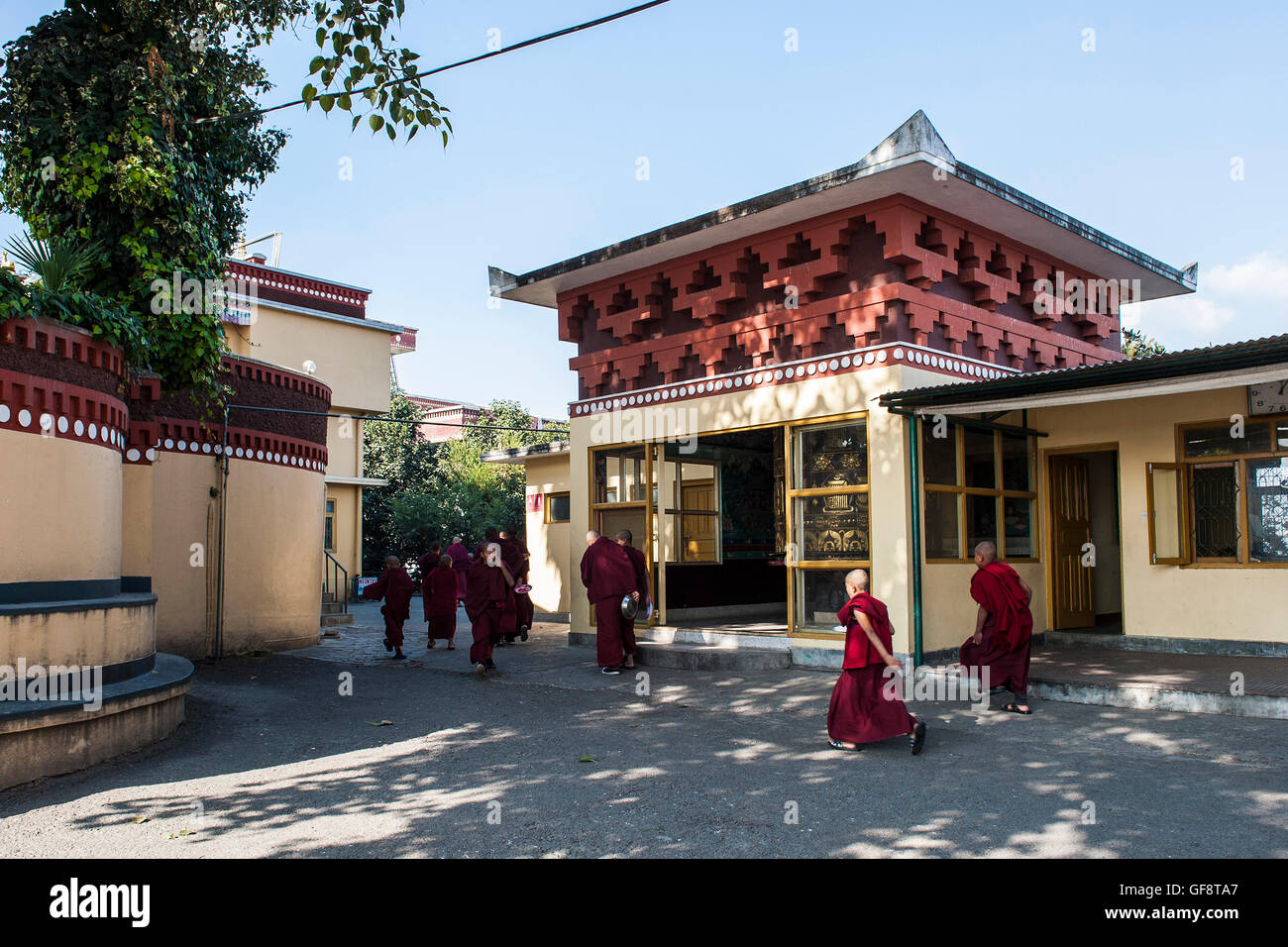 Nepal, Katmandu, Kopan monastery Stock Photo - Alamy