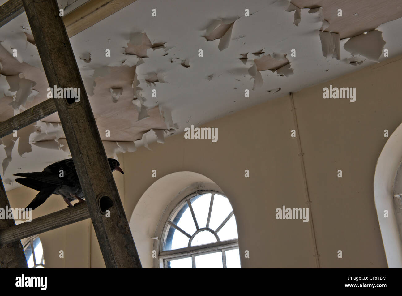 Interior image showing part of the closed St Clements Hospital in ...