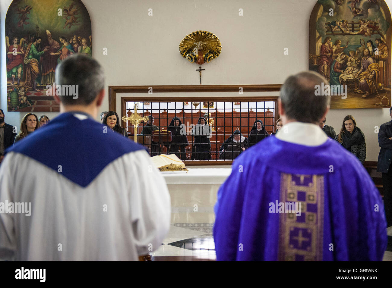 Spain, Murcia region, Mula, convent, cloistered nuns Stock Photo - Alamy