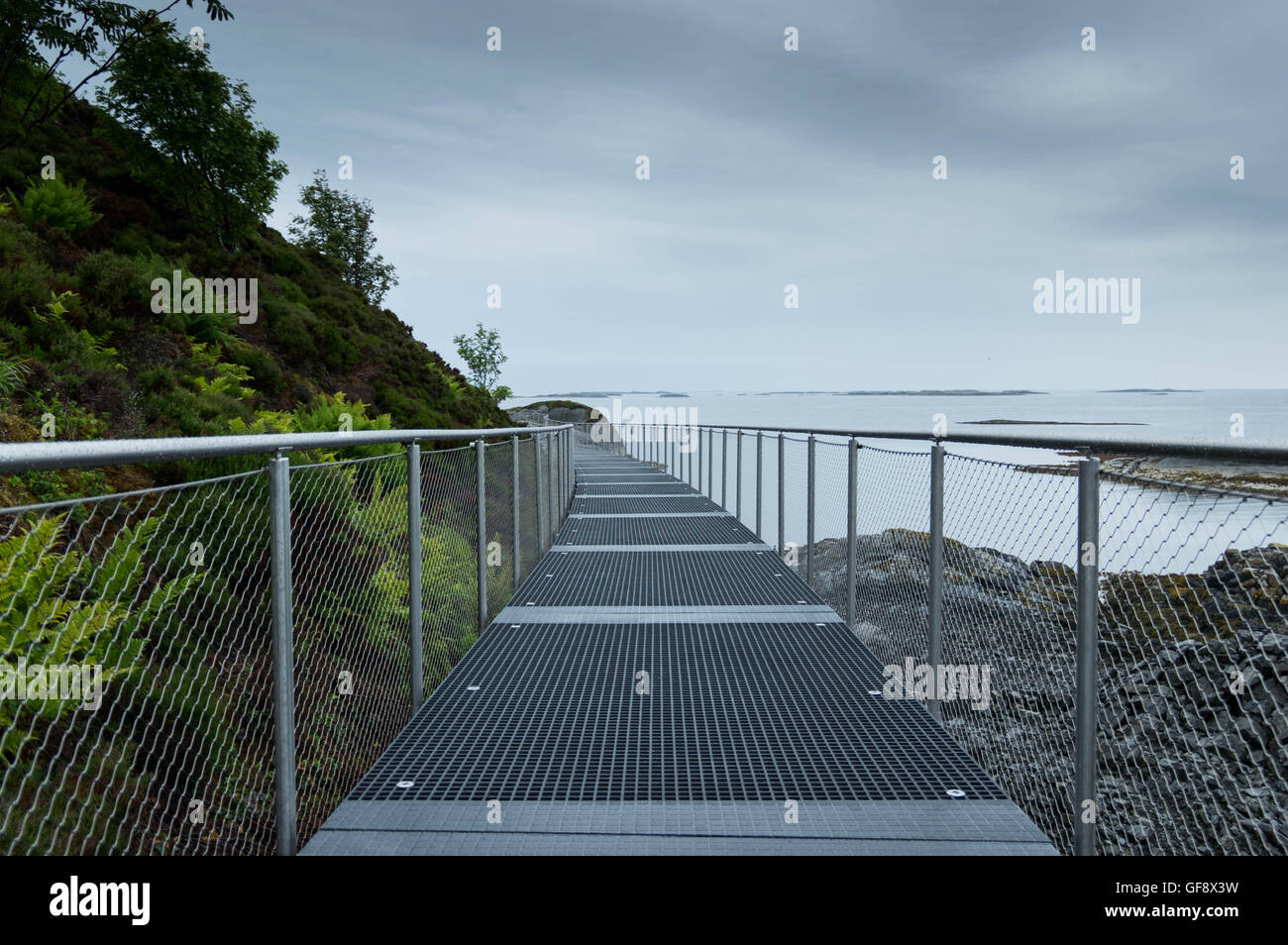 Atlantic road walking path hi-res stock photography and images - Alamy