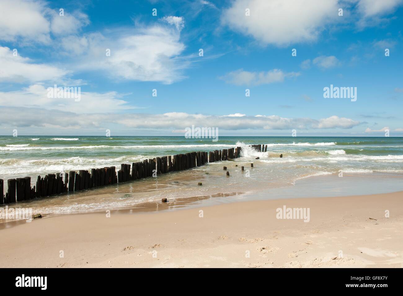 The beach in Denmark near Tversted Stock Photo - Alamy