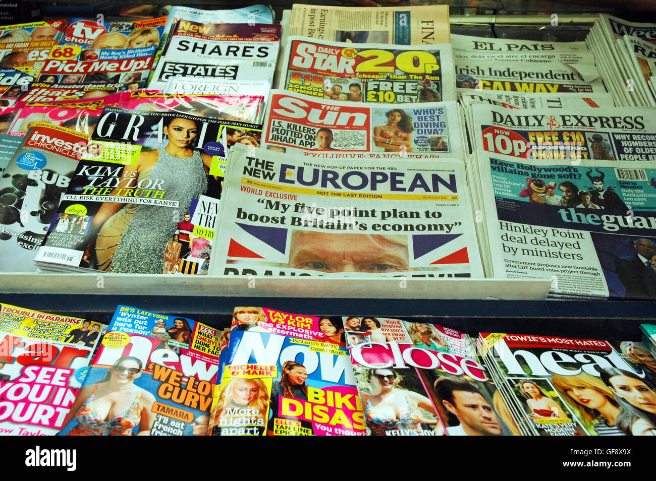The New European Newspaper High Resolution Stock Photography and Images ...