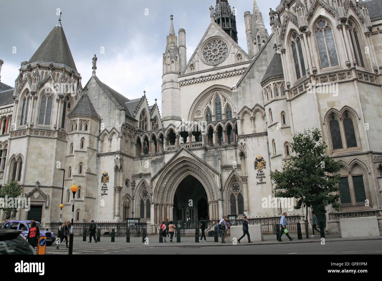Royal Courts of Justice, Strand, London, England, Great Britain, United ...